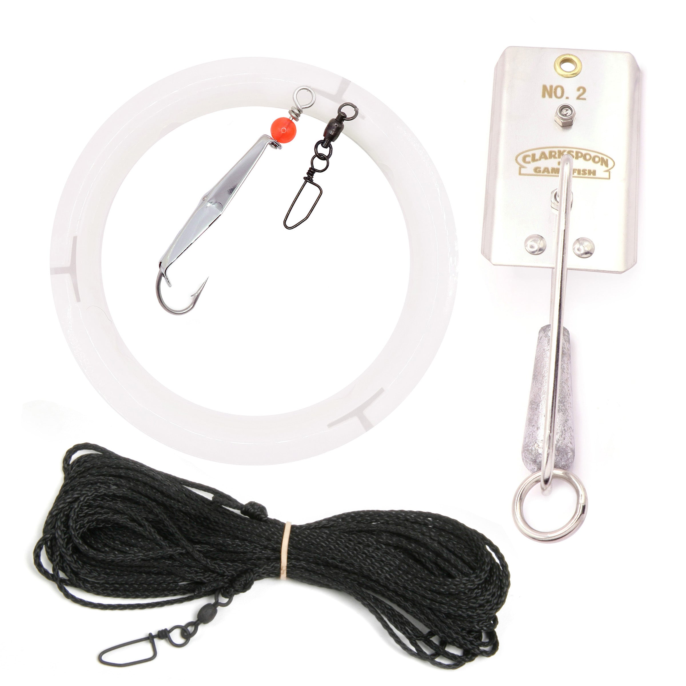 Fishing Planer Kit with Handline | Clarkspoon